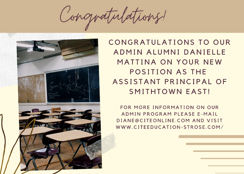 A MOMENT TO HIGHLIGHT: ADMIN GRADS | Center for Integrated Training ...